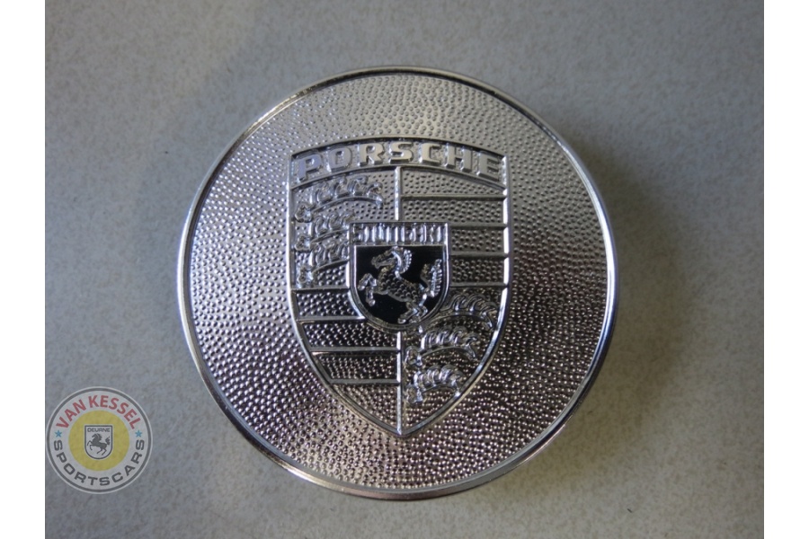 90155980101 - Porsche embleem voor op de chrome wieldeksels van de ...